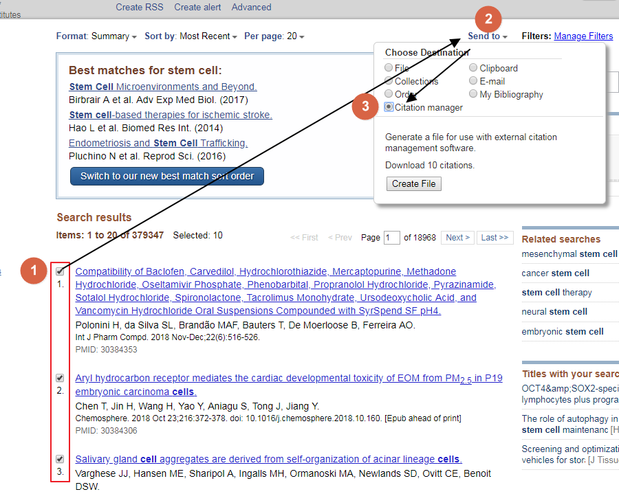 EndNote-如何导入PubMed记录到EndNote