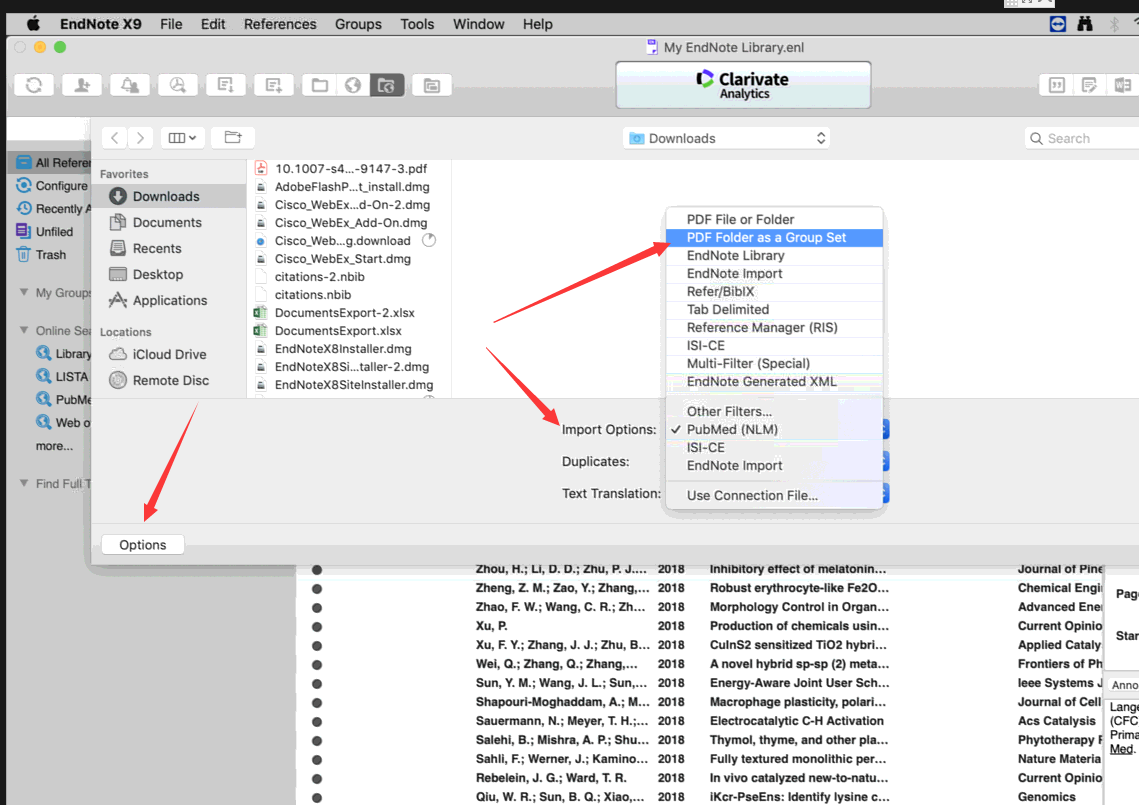 EndNote Mac: 如何批量导入PDF